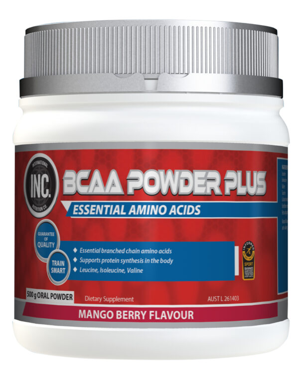 INC BCAA POWDER MANGO BERRY – INC SPORTS NUTRITION
